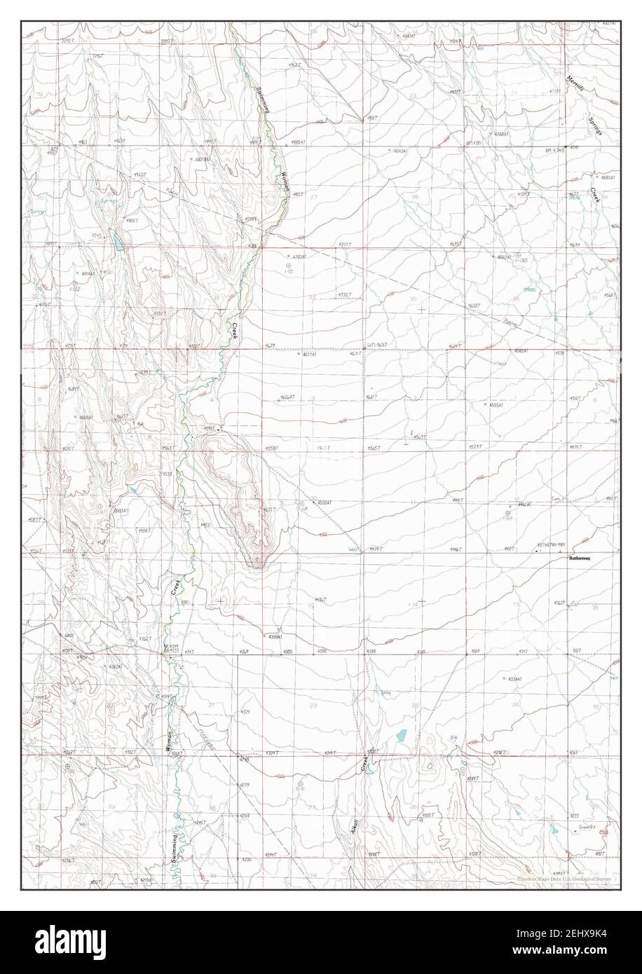 Rothiemay, Montana, map 1986, 1:24000, United States of America by ...