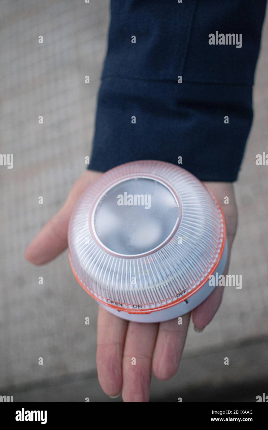 emergency light for damaged vehicles Stock Photo - Alamy