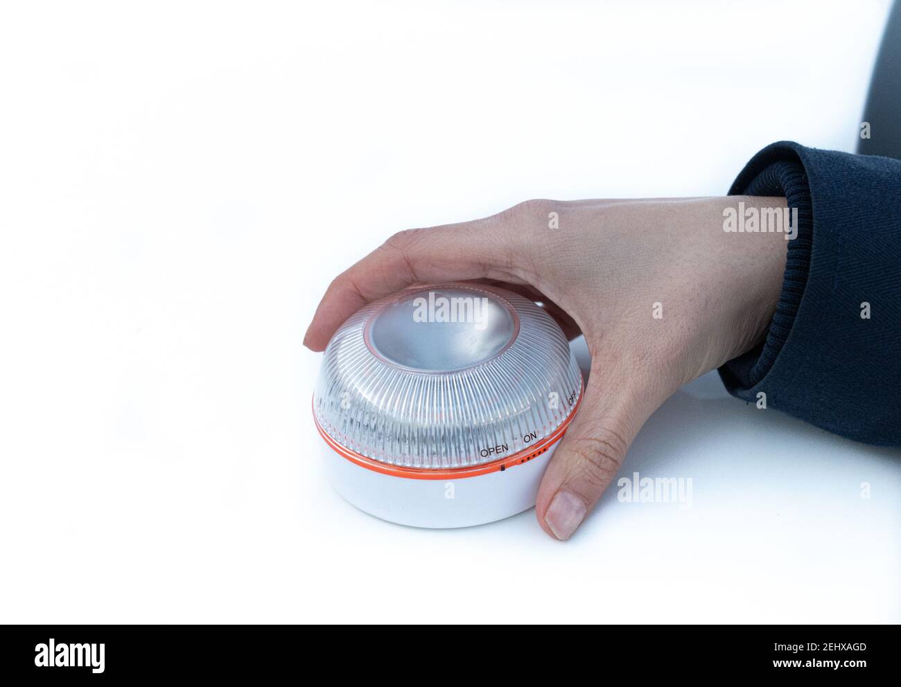emergency light for damaged vehicles Stock Photo - Alamy