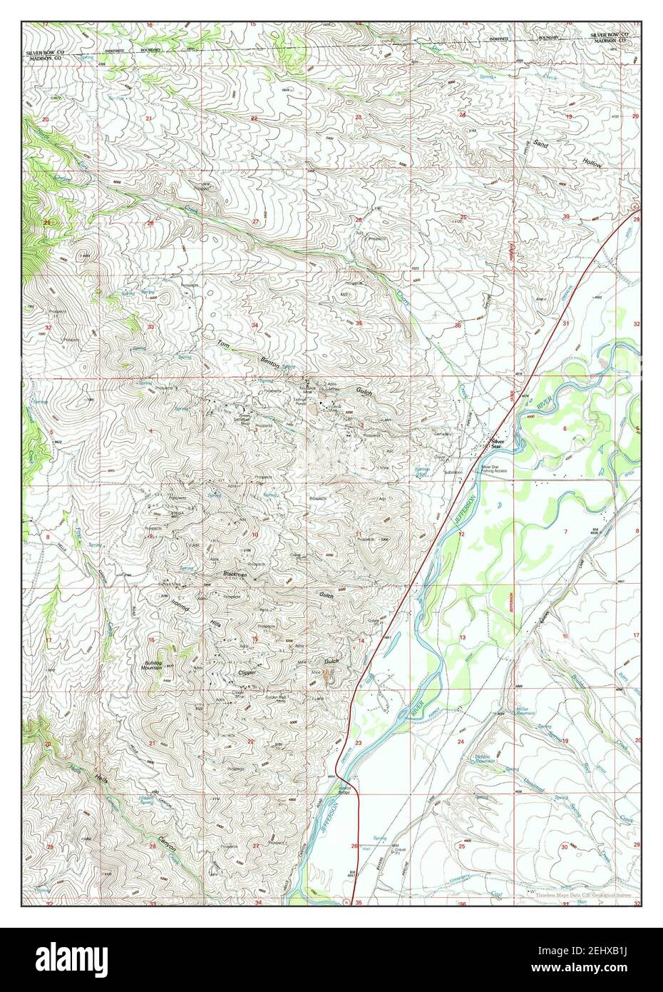 Silver star montana hi-res stock photography and images - Alamy