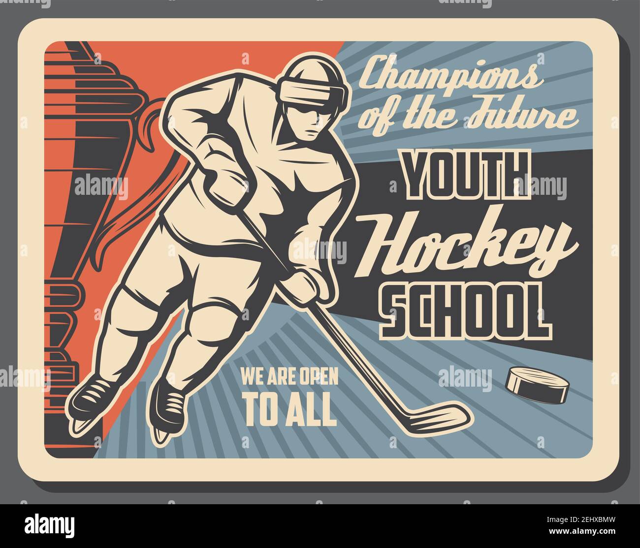 Future ice hockey player Stock Vector Images - Alamy