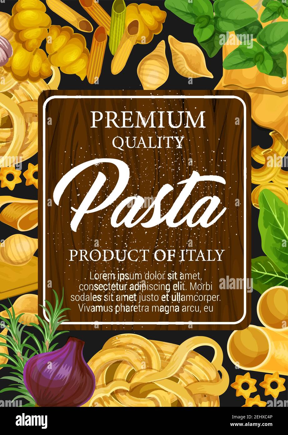 Linguine vector vectors Stock Vector Images - Alamy