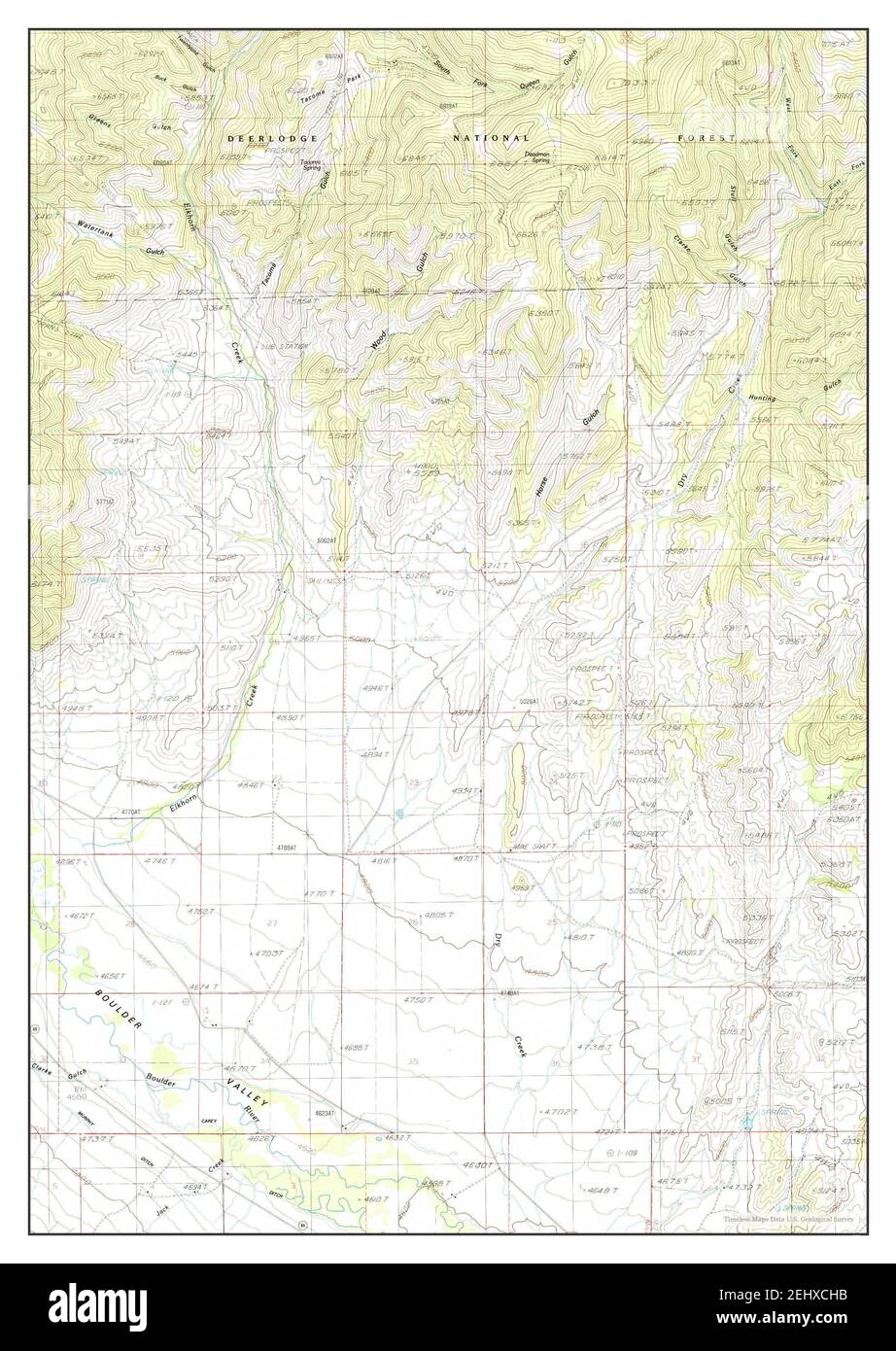 Tacoma Park, Montana, map 1986, 1:24000, United States of America by ...