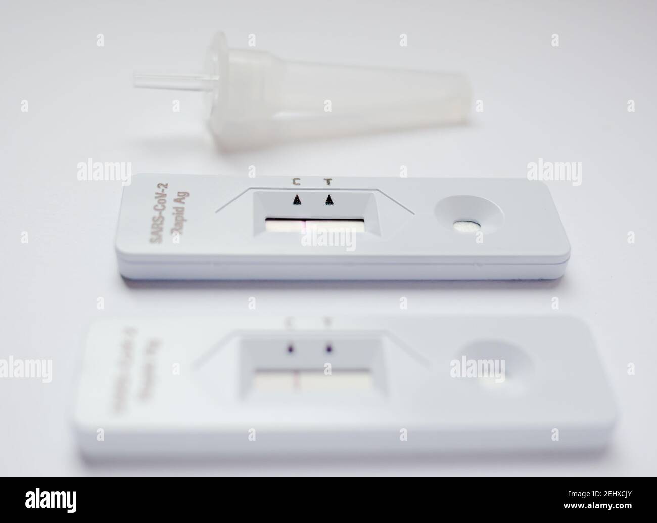 Two negative results of COVID-19 tests obtained with rapid antigen test ...