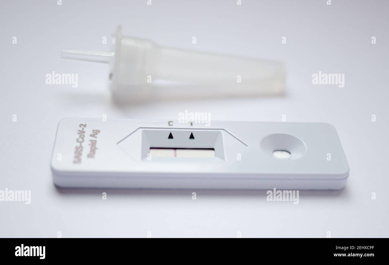 A negative result of COVID-19 test obtained with rapid antigen test at ...