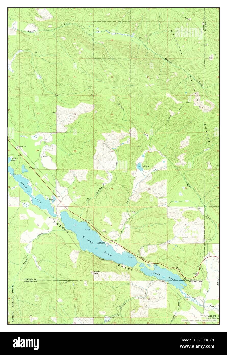 Thompson lakes hi-res stock photography and images - Alamy