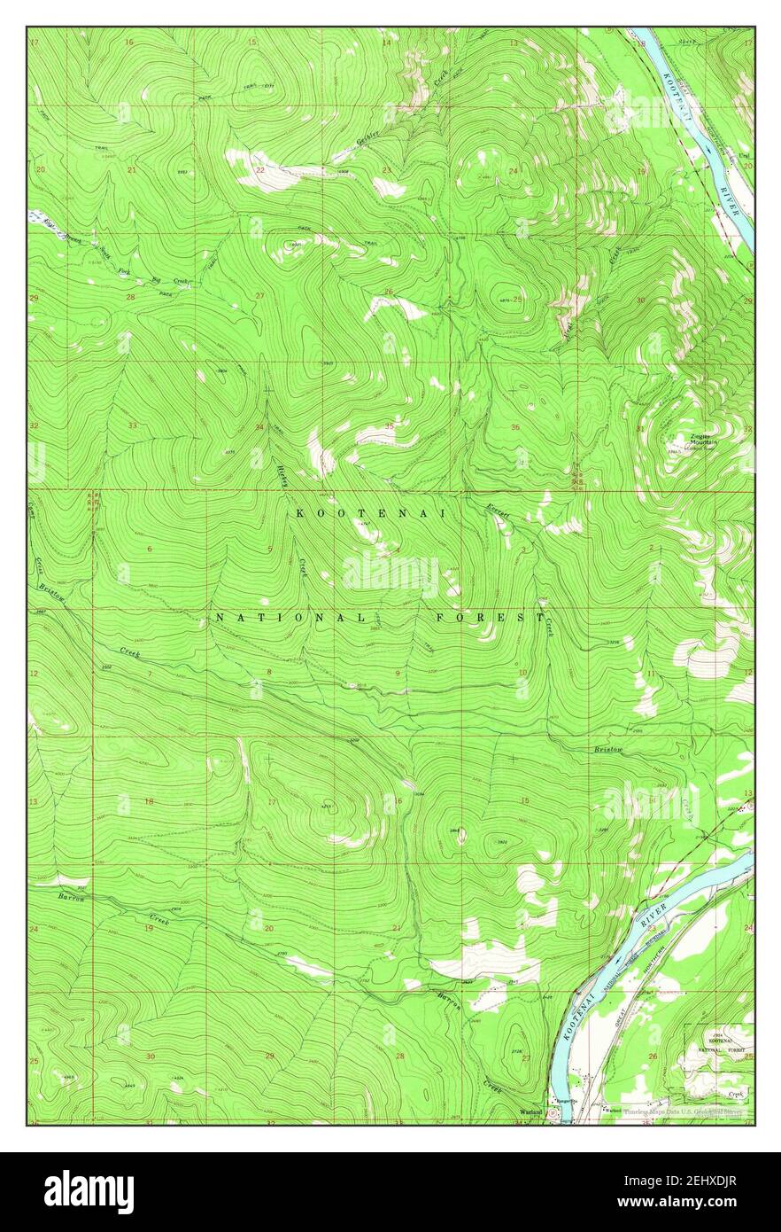 Ural, Montana, map 1963, 1:24000, United States of America by Timeless ...