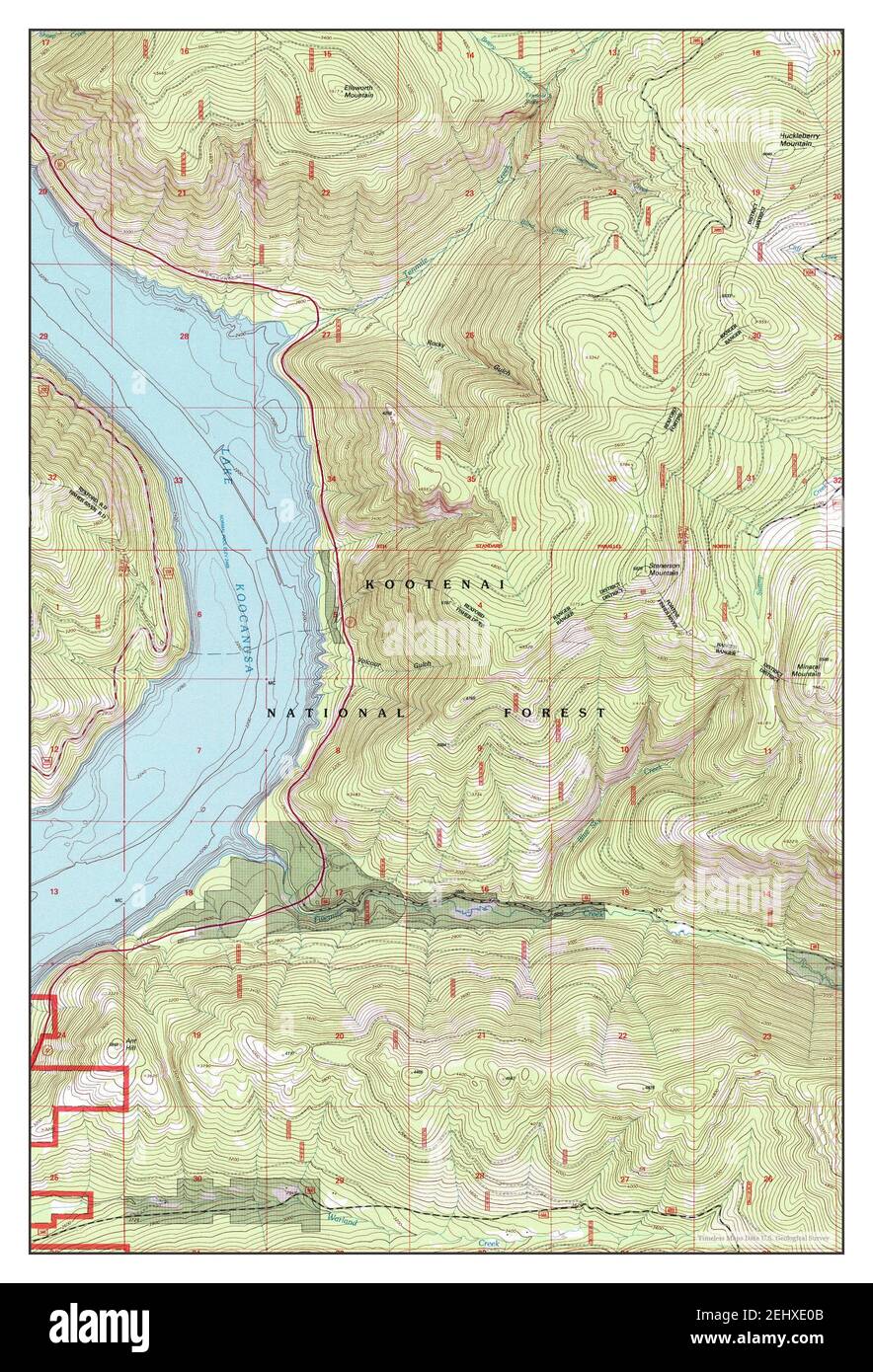 Volcour Gulch, Montana, map 1997, 1:24000, United States of America by ...