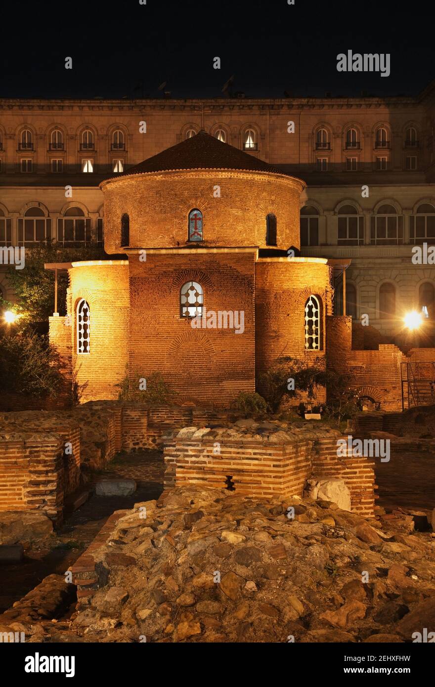 Saint George Rotunda in Sofia. Bulgaria Stock Photo - Alamy