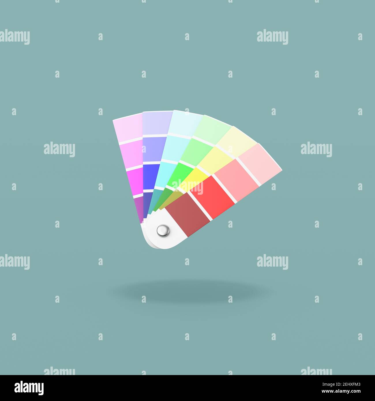 Pantone color palette guide 3d hi-res stock photography and images - Alamy