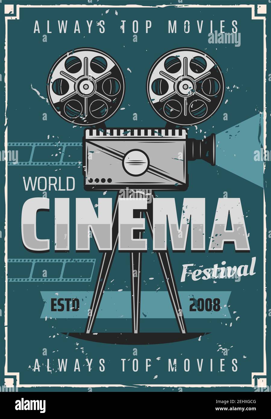 Star theatre poster Stock Vector Images - Alamy