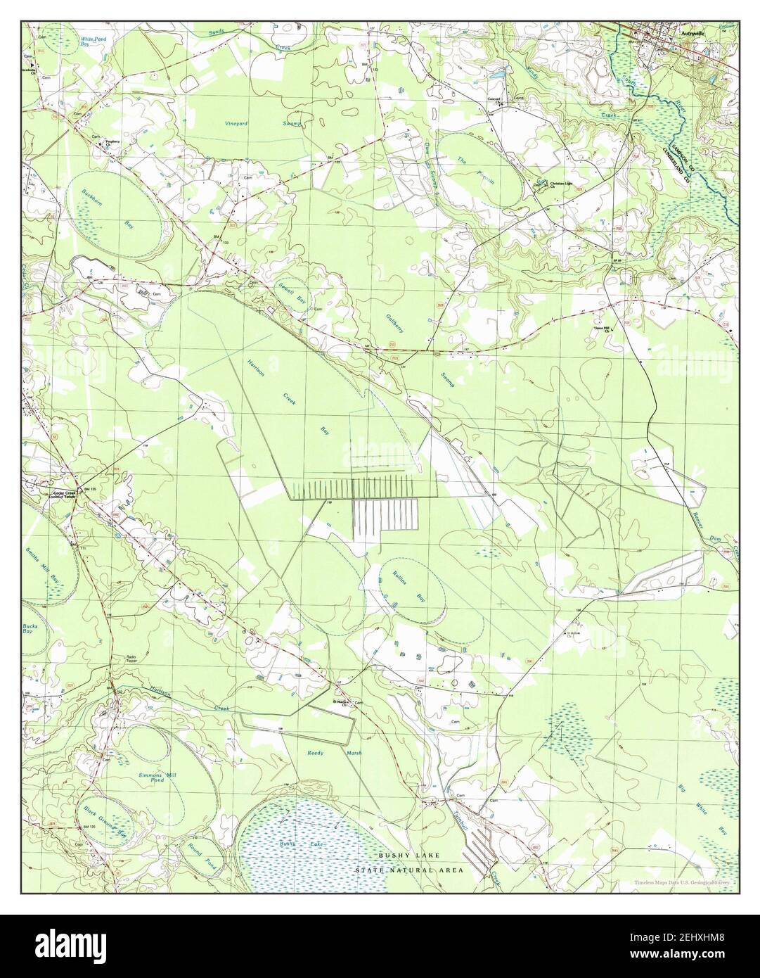 Autryville, North Carolina, map 2002, 1:24000, United States of America ...