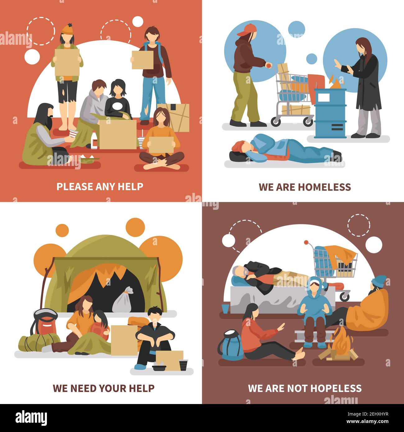 Please help me down Stock Vector Images - Alamy