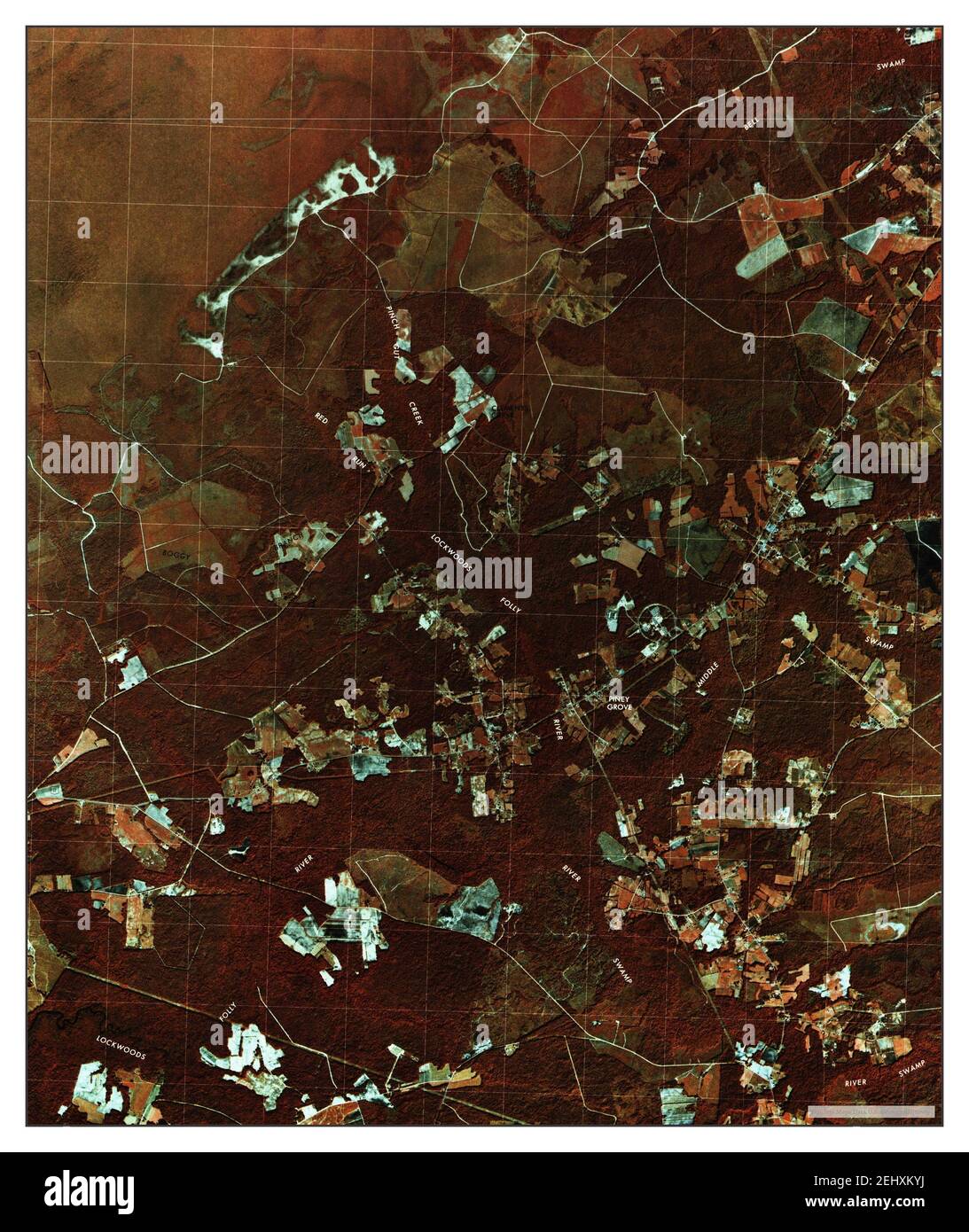 Bolivia, North Carolina, map 1980, 1:24000, United States of America by ...