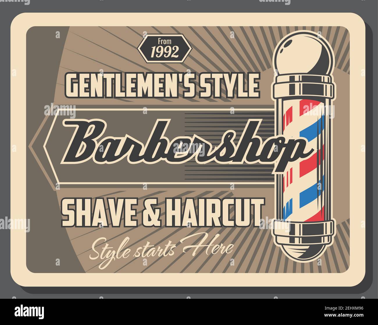 Hairstyle for signage Stock Vector Images - Alamy