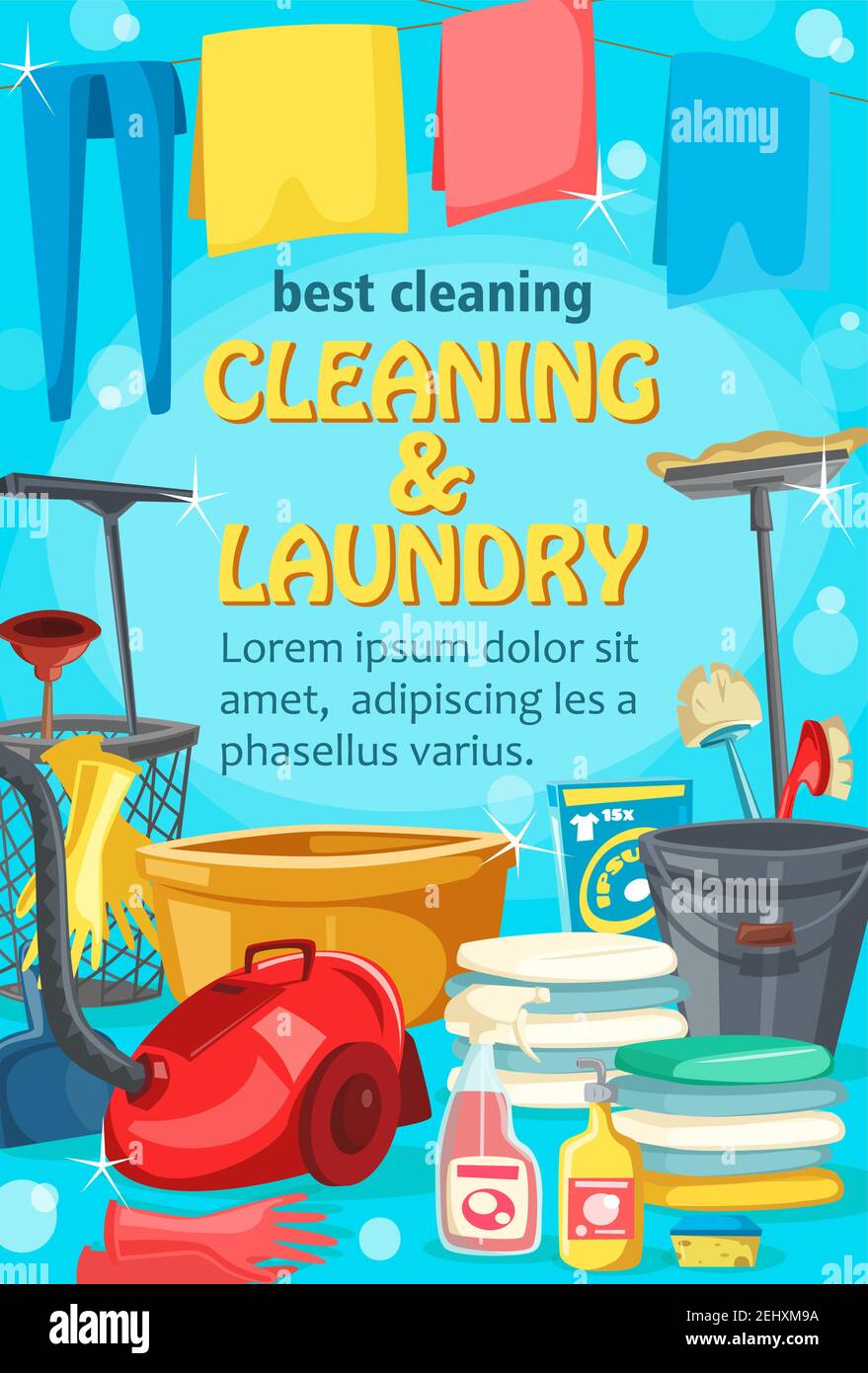 Clothes linen on line Stock Vector Images - Alamy