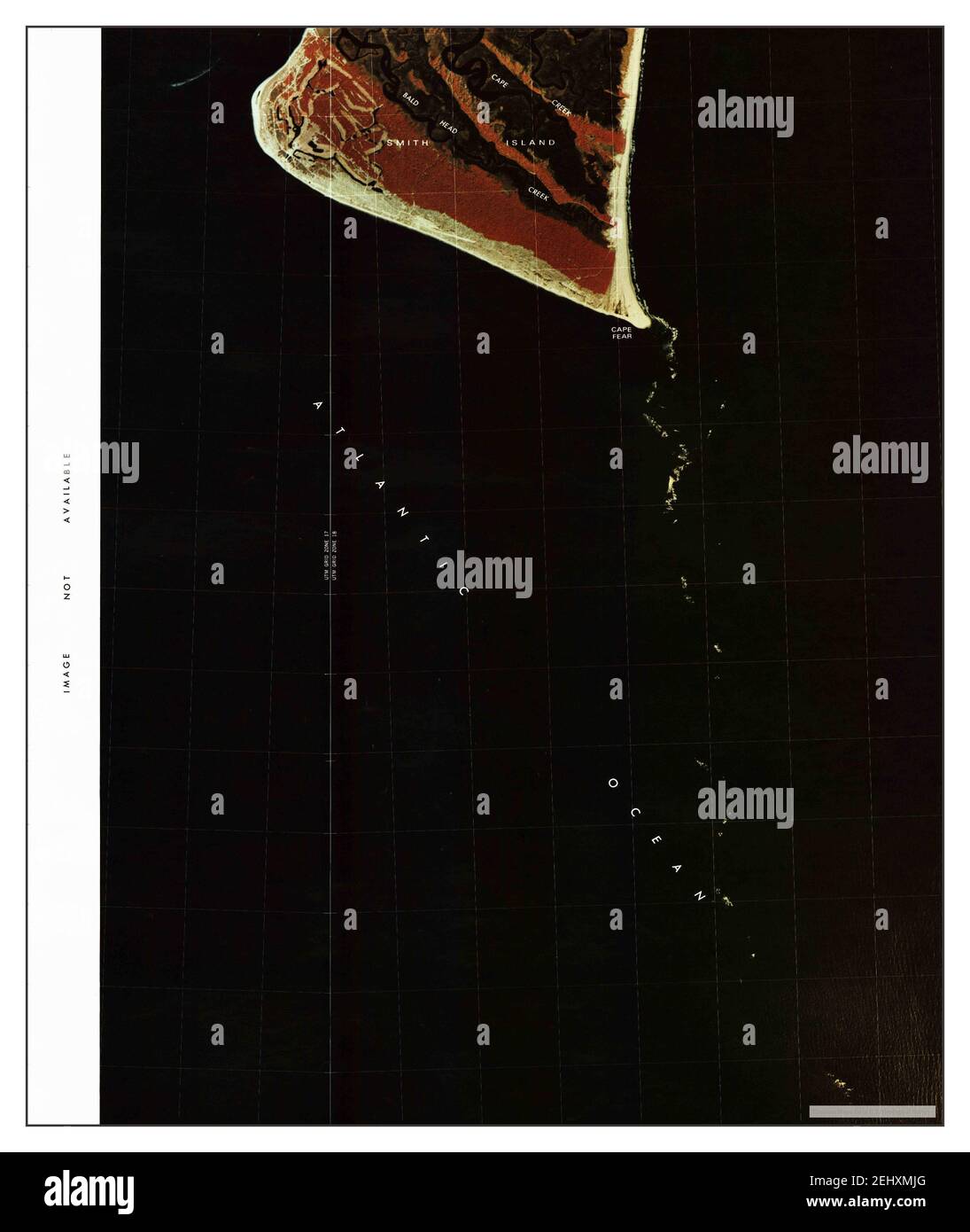 Map of cape fear hi-res stock photography and images - Alamy