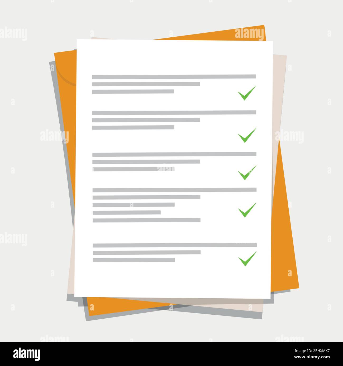 Checklist, complete tasks, to-do list, exam concepts. Premium quality ...