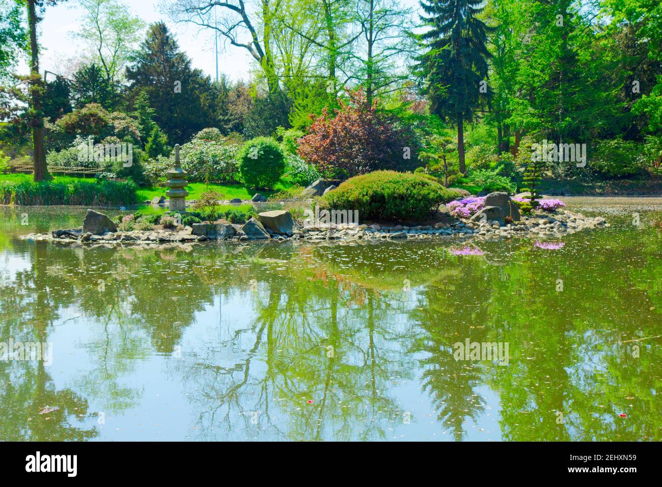 botanical garden of Wroclaw, Poland Stock Photo - Alamy