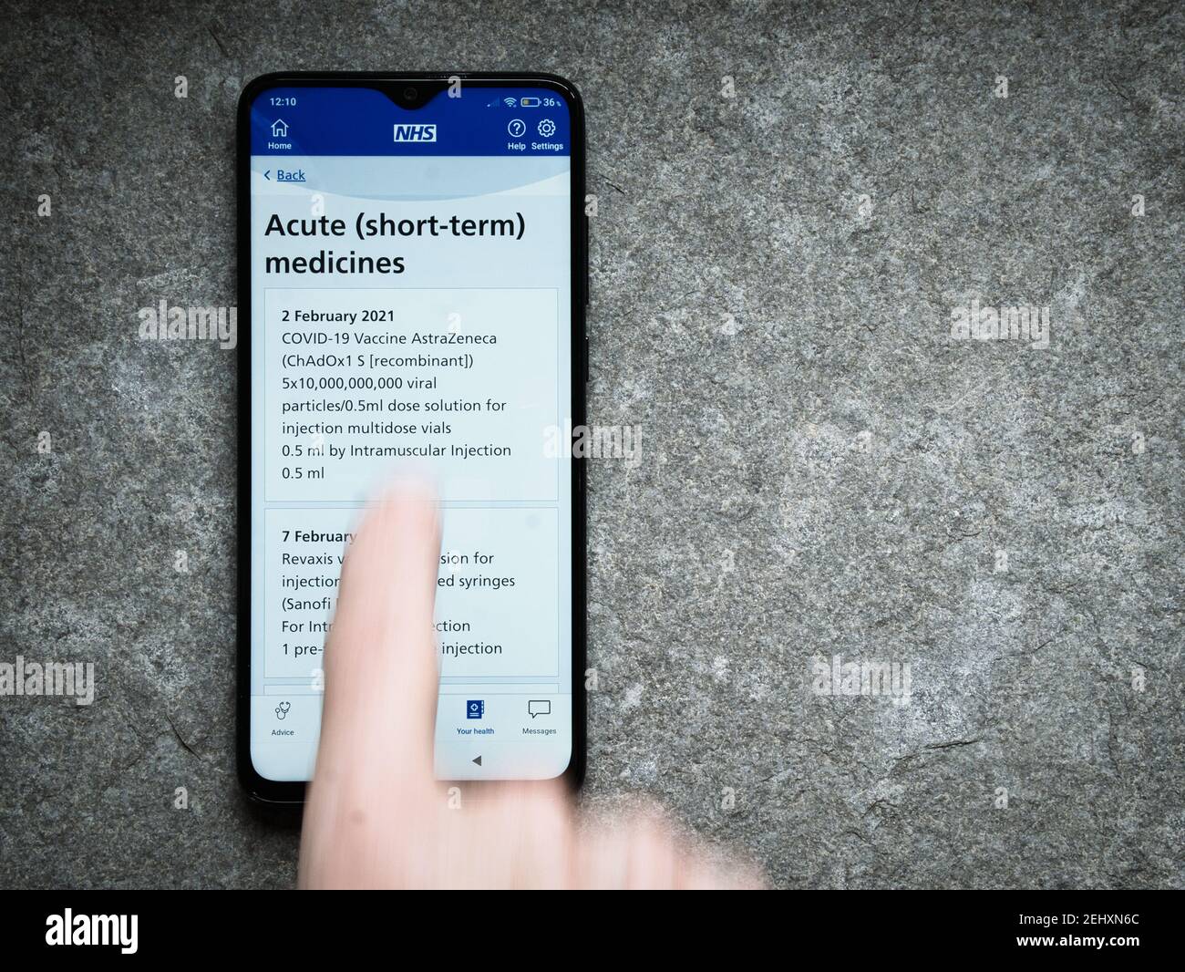 Nhs digital app hi-res stock photography and images - Alamy