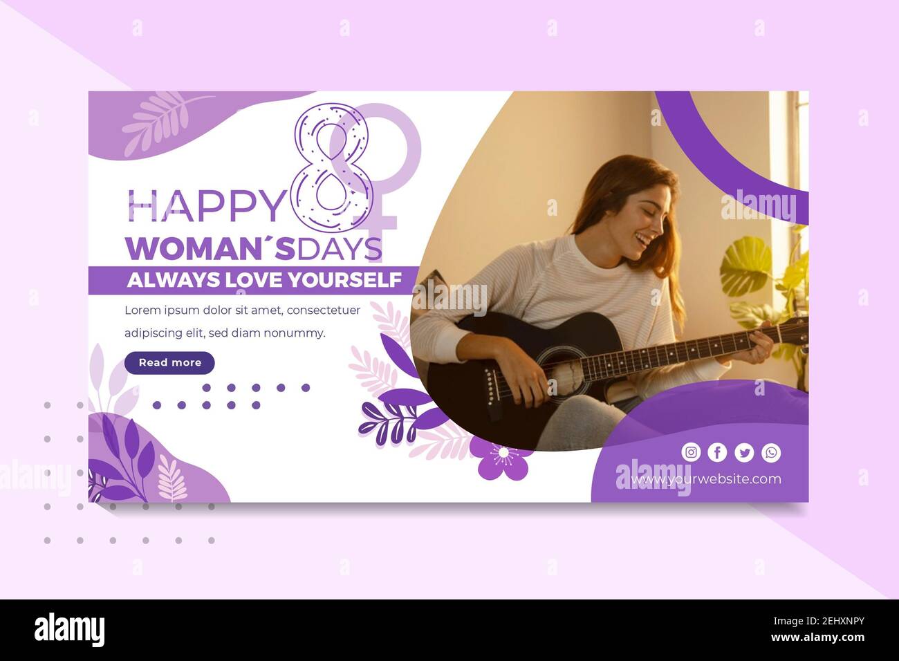 International Women's Day 8th March Wishes, Greeting, Background,Banner ...