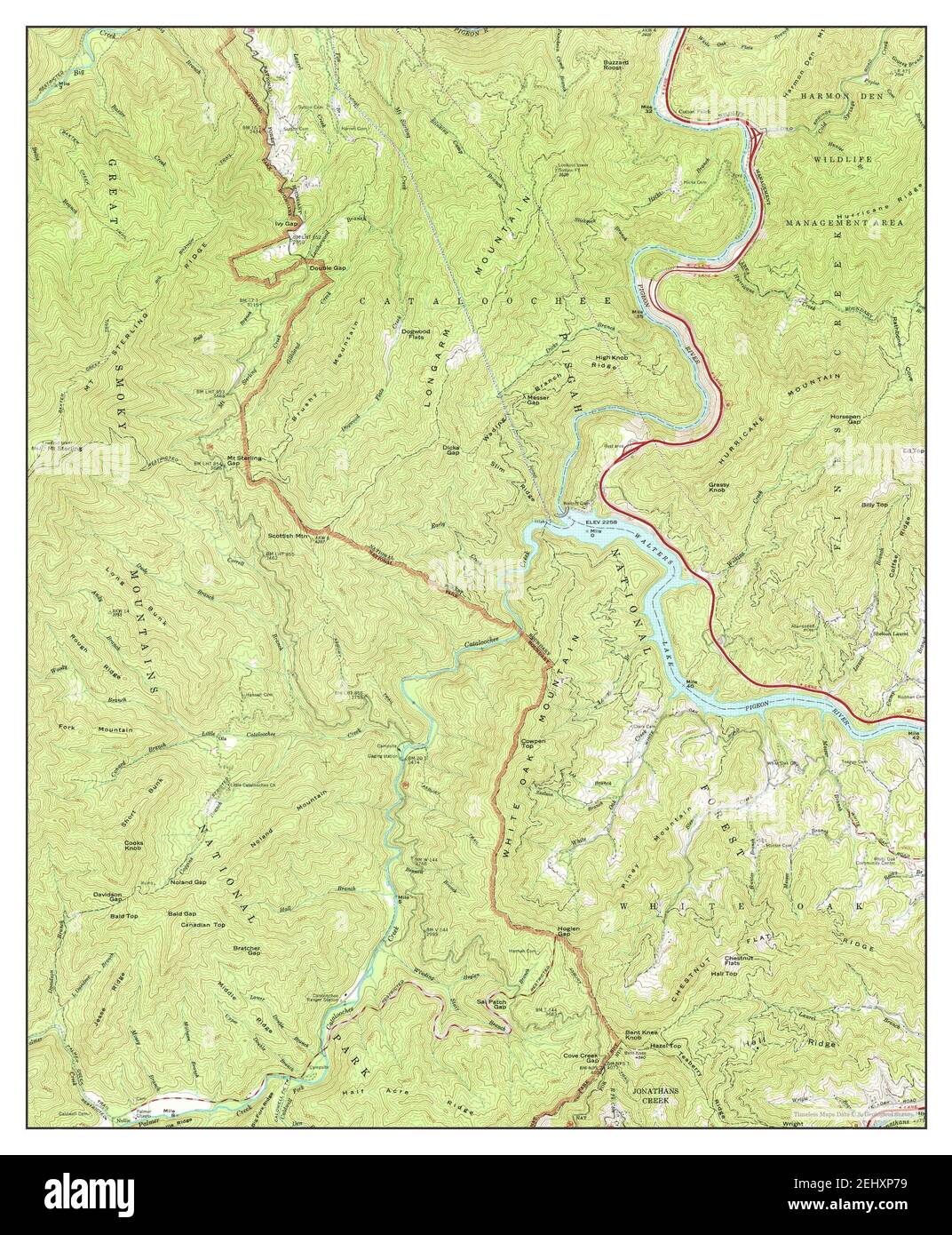 Map of north cove hi-res stock photography and images - Alamy