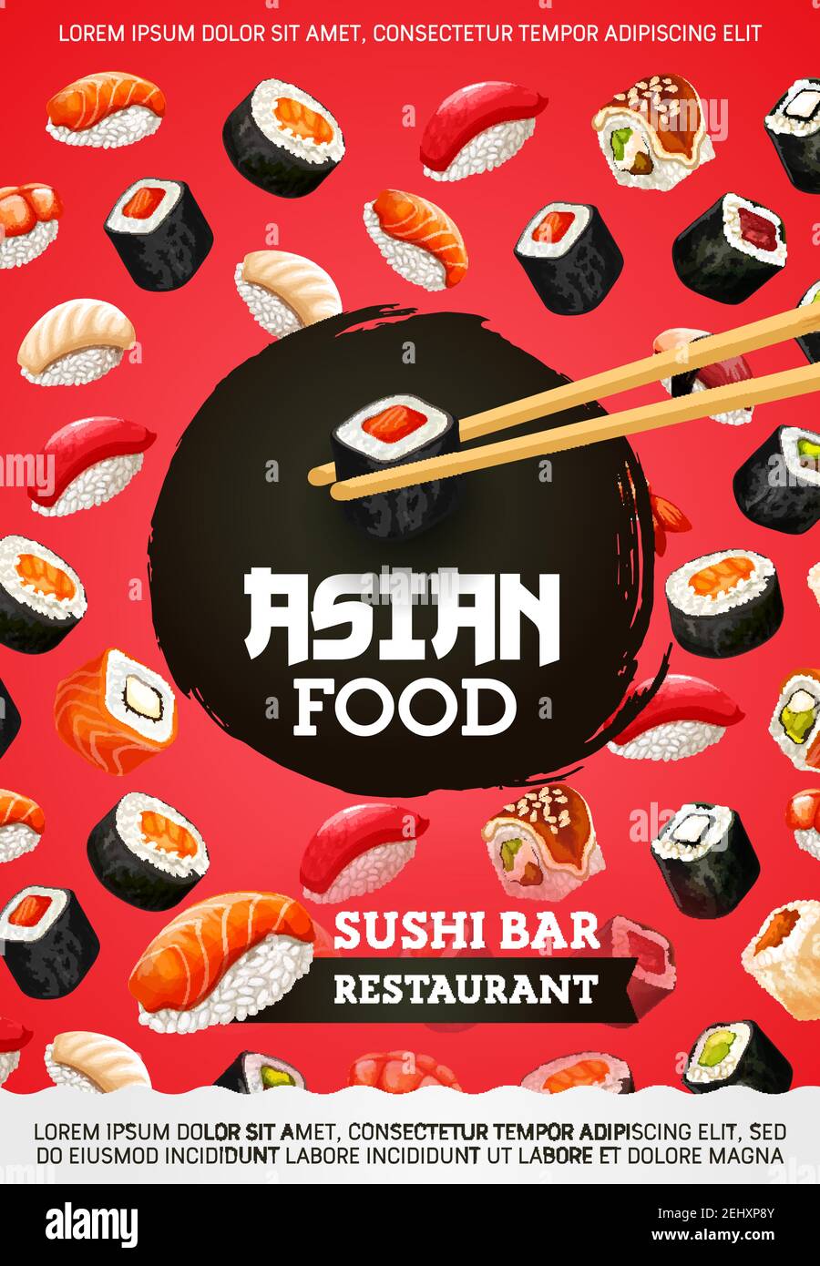 Maki sushi roll cheese Stock Vector Images - Alamy