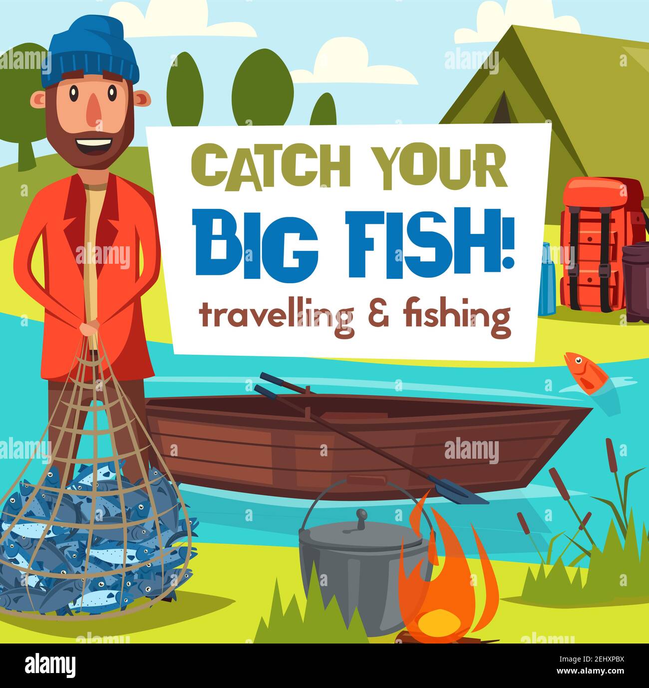 People leisure tour boat Stock Vector Images - Alamy