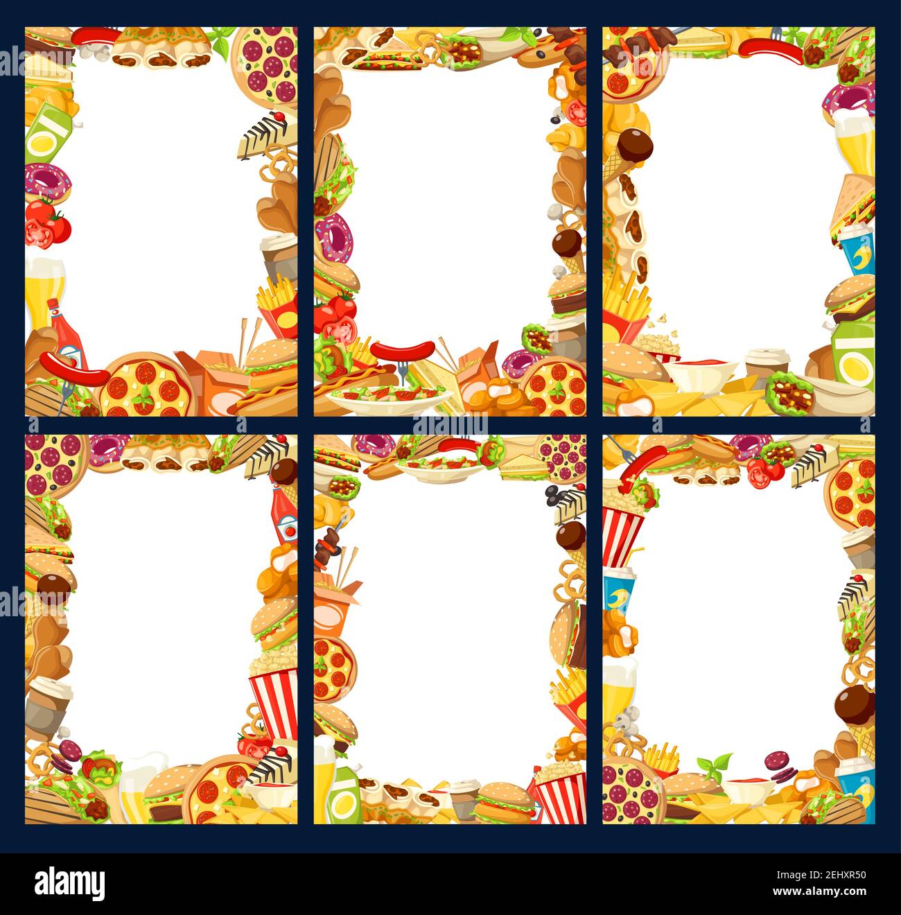 Taco noodle fast food menu restaurant hi-res stock photography and ...