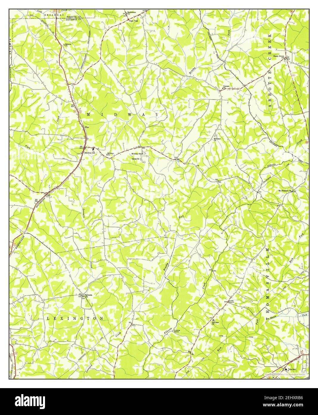 Eller, North Carolina, map 1949, 1:24000, United States of America by ...