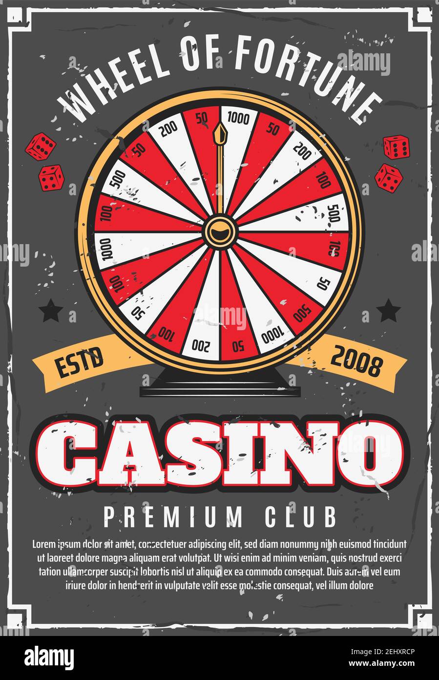 Prize wheel vintage hi-res stock photography and images - Alamy