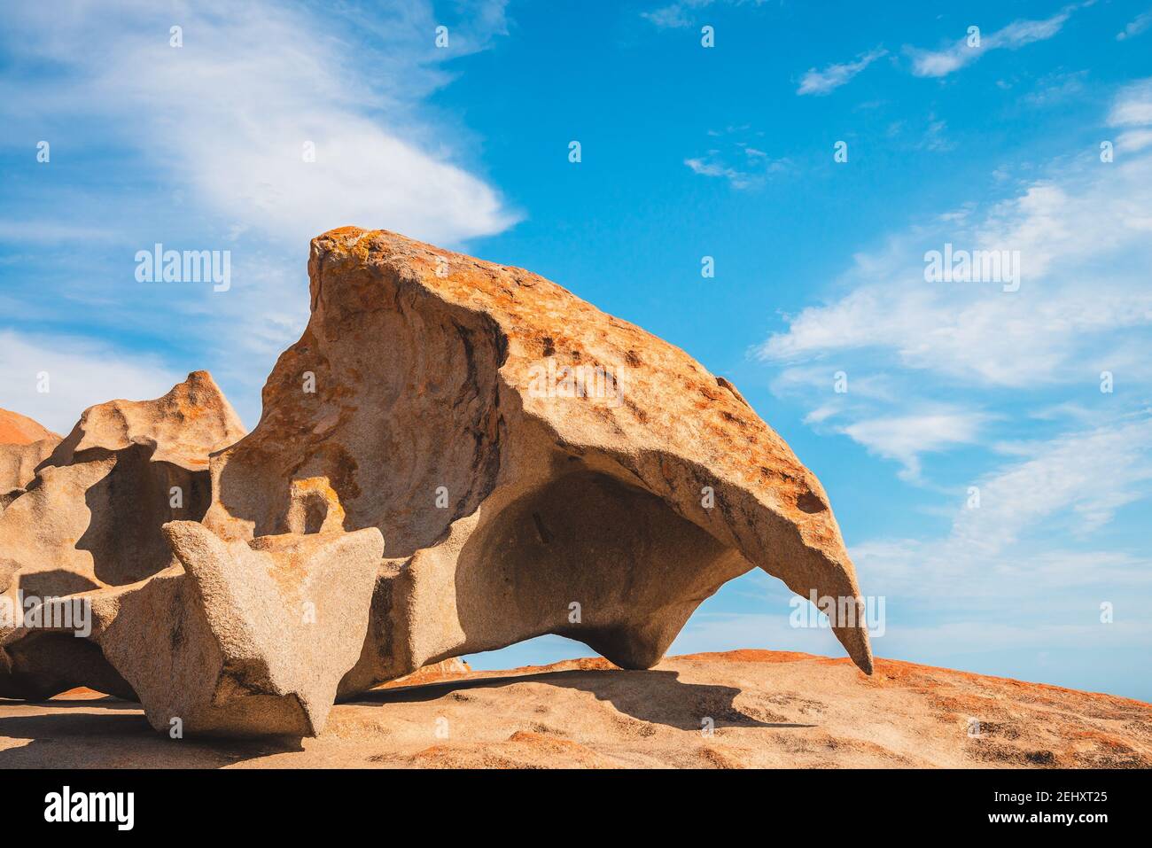 Iconic Remarkable Rocks on Kangaroo Island, South Australia Stock Photo ...