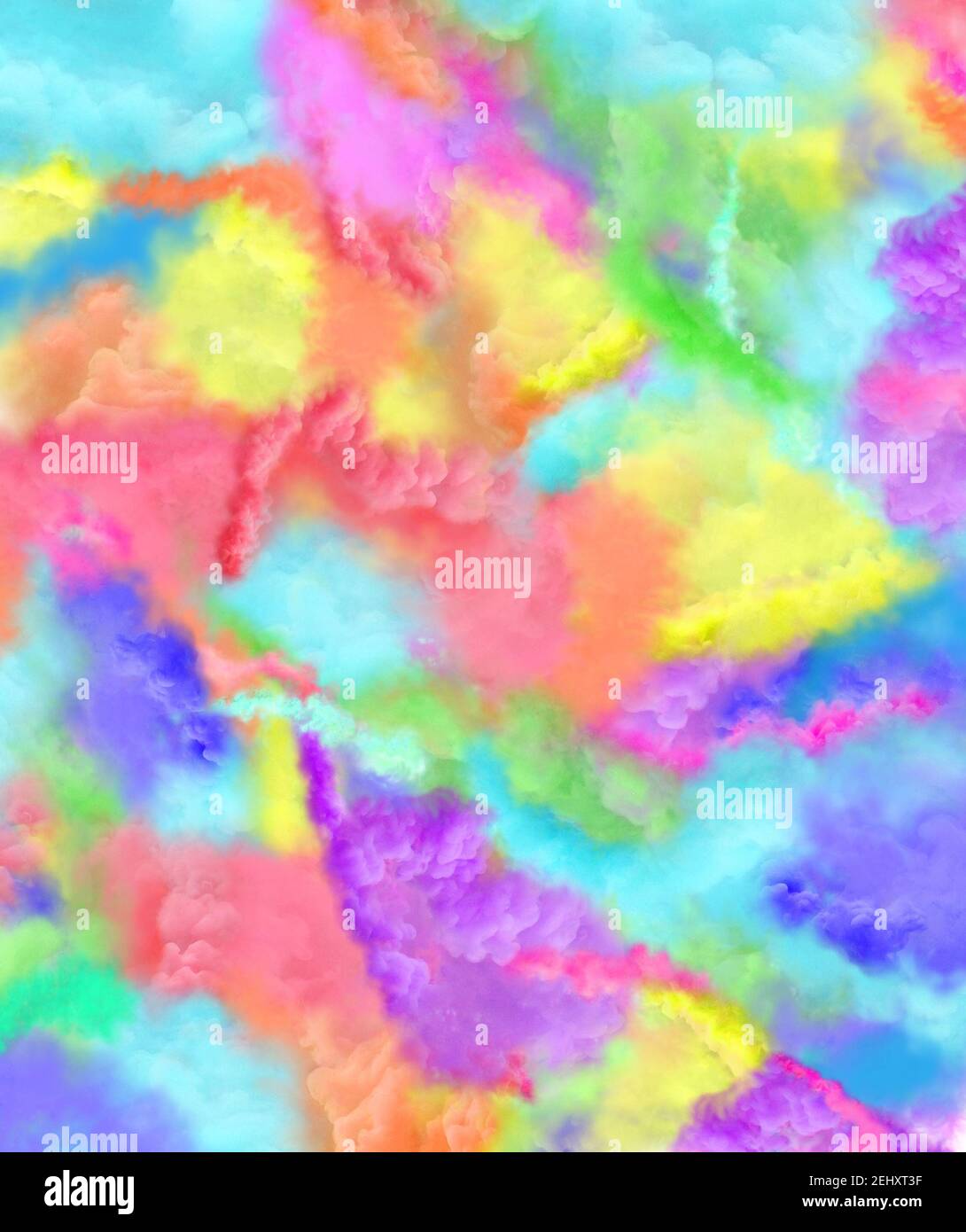 Fire smoke design. Multicolor smoke background. Colorful smoke cloud ...