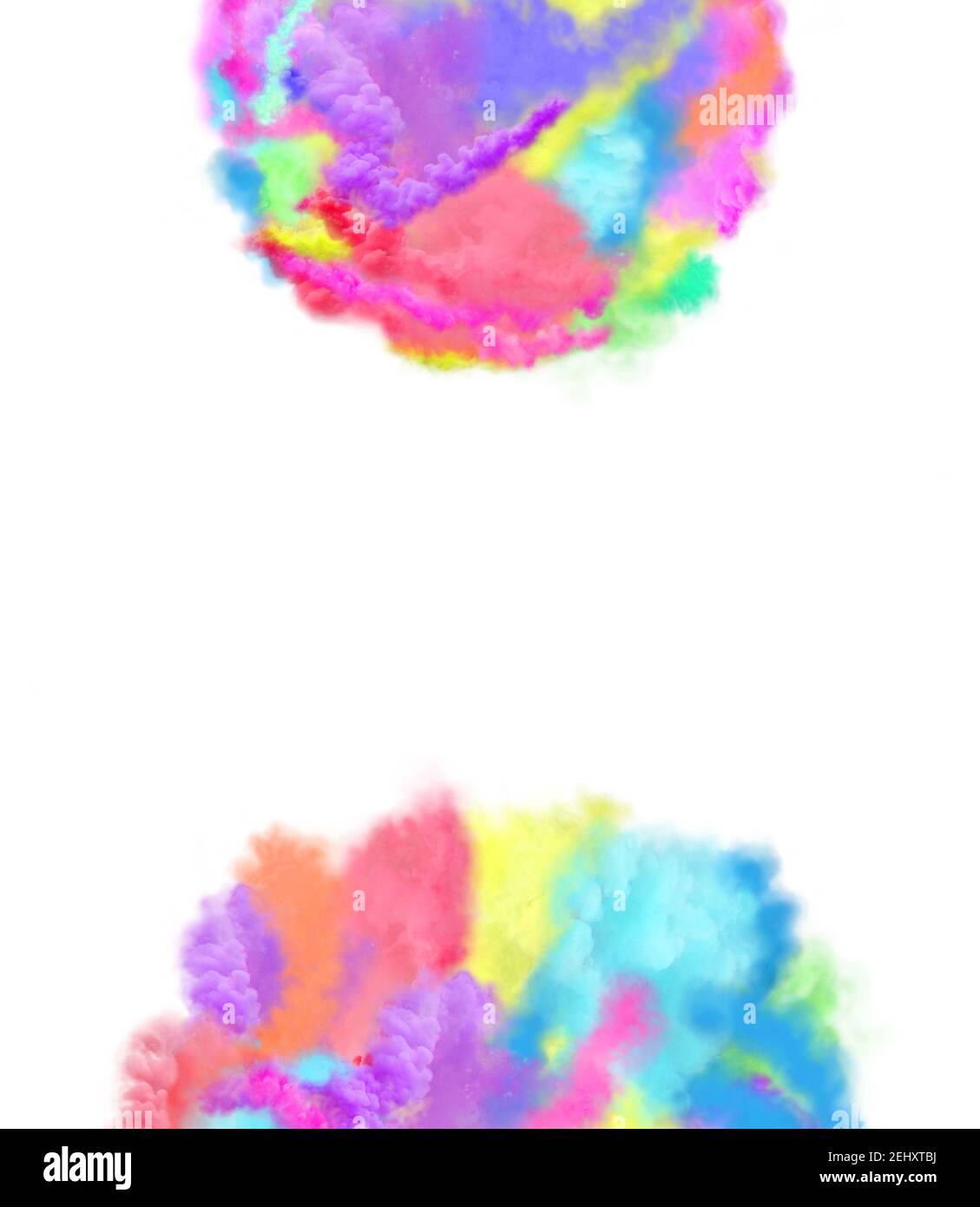Colorful smoke with empty place. Colorful smoke with empty place for ...