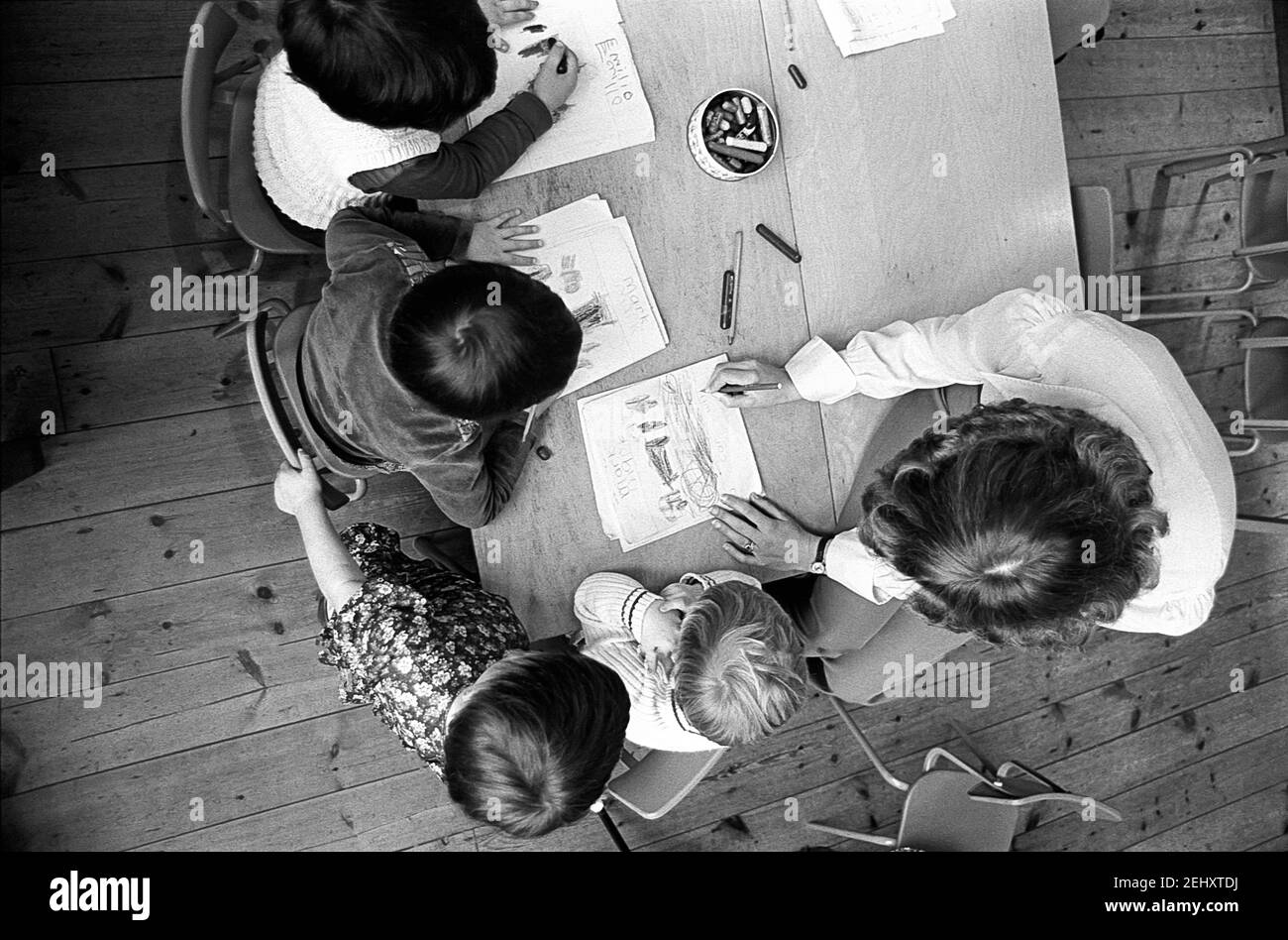 Infant School Reception Class Stock Photo - Alamy