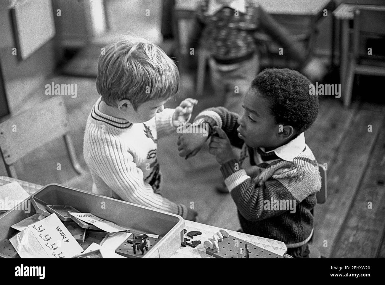 Infant School Reception Class Stock Photo - Alamy
