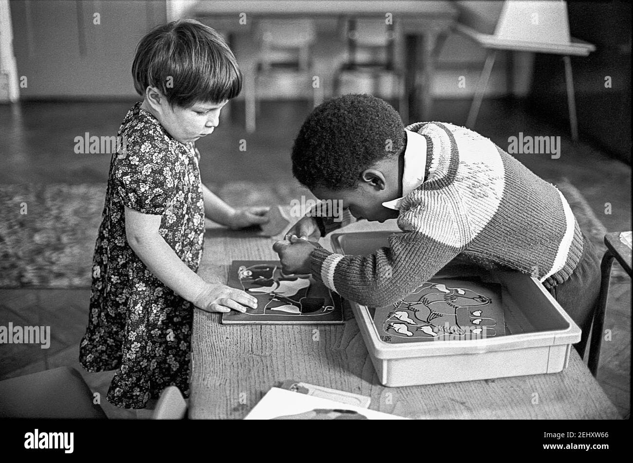 Infant School Reception Class Stock Photo - Alamy