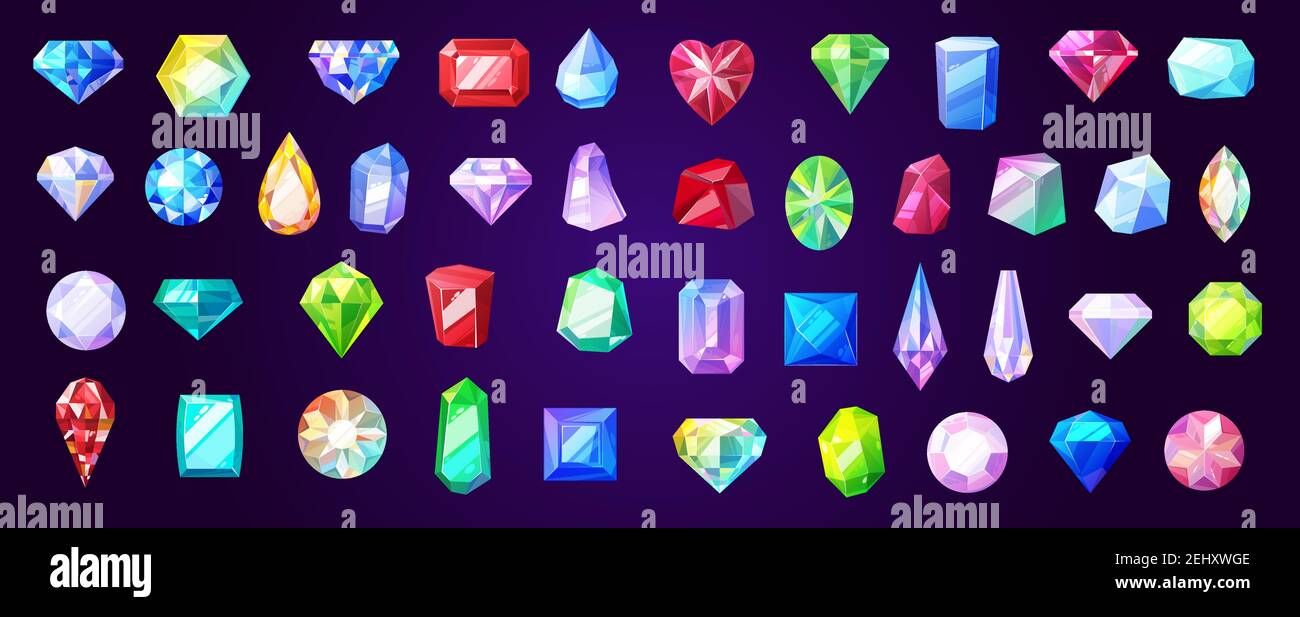 Emerald cut stones Stock Vector Images - Alamy