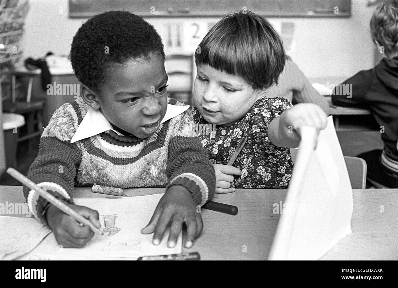 Infant School Reception Class Stock Photo - Alamy