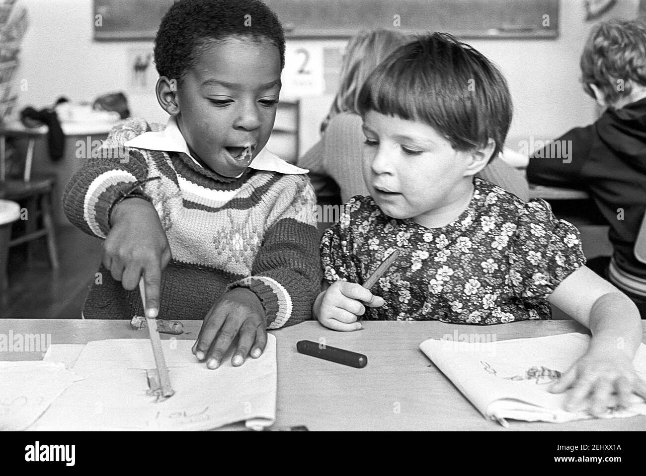 Infant School Reception Class Stock Photo - Alamy
