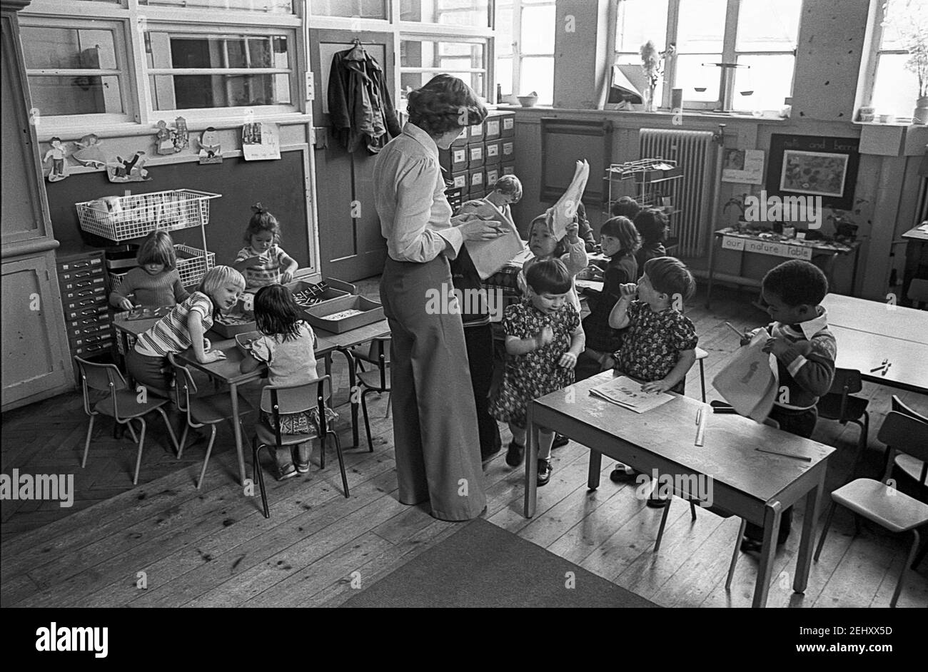 Infant School Reception Class Stock Photo - Alamy