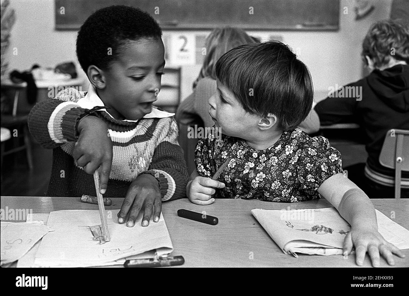 Infant School Reception Class Stock Photo - Alamy