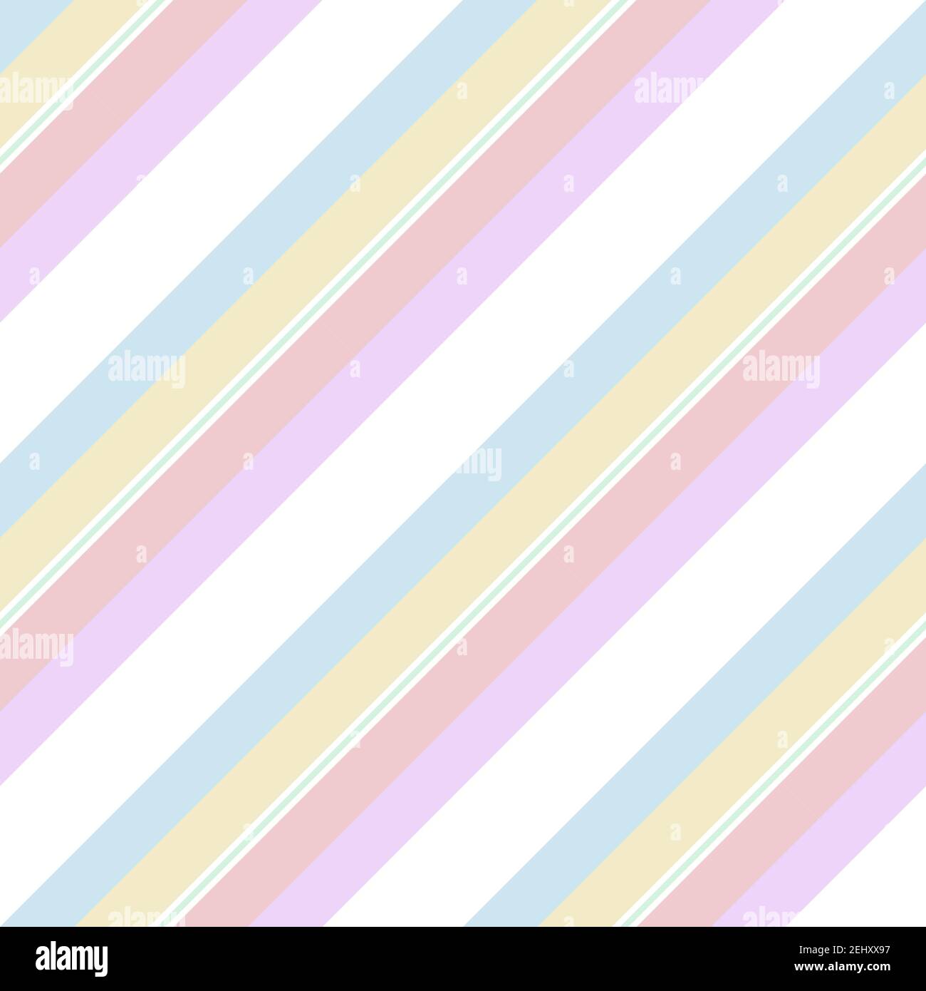Rainbow diagonal striped seamless pattern background suitable for ...