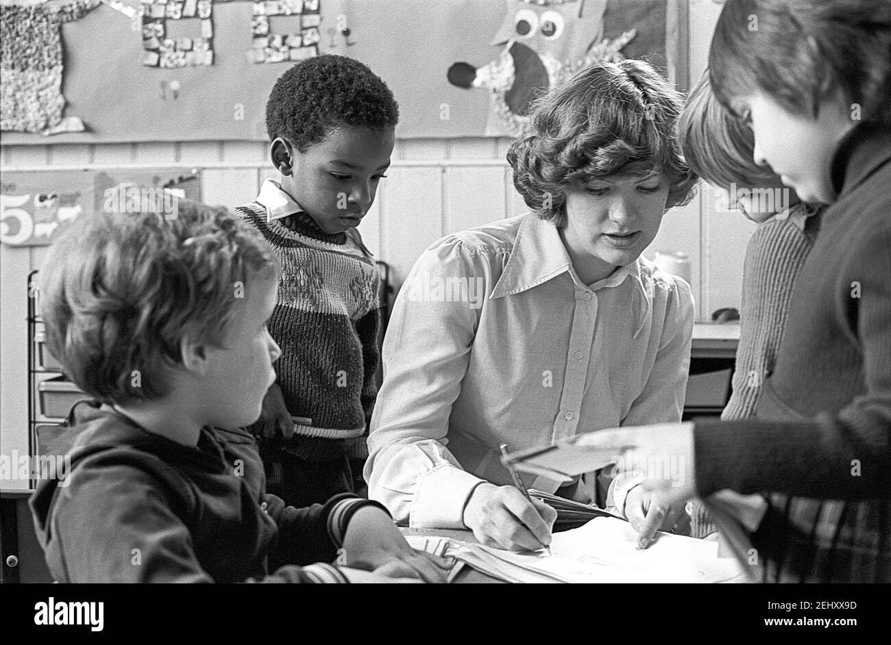 Infant School Reception Class Stock Photo - Alamy