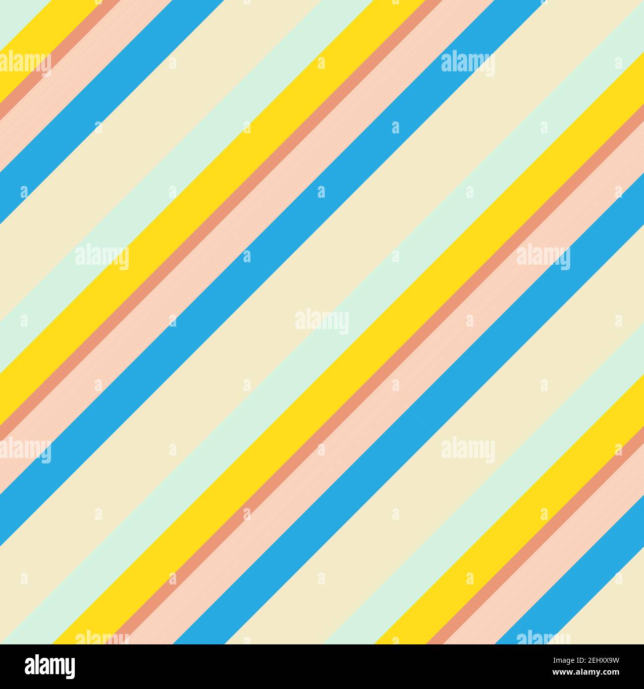 Rainbow diagonal striped seamless pattern background suitable for ...