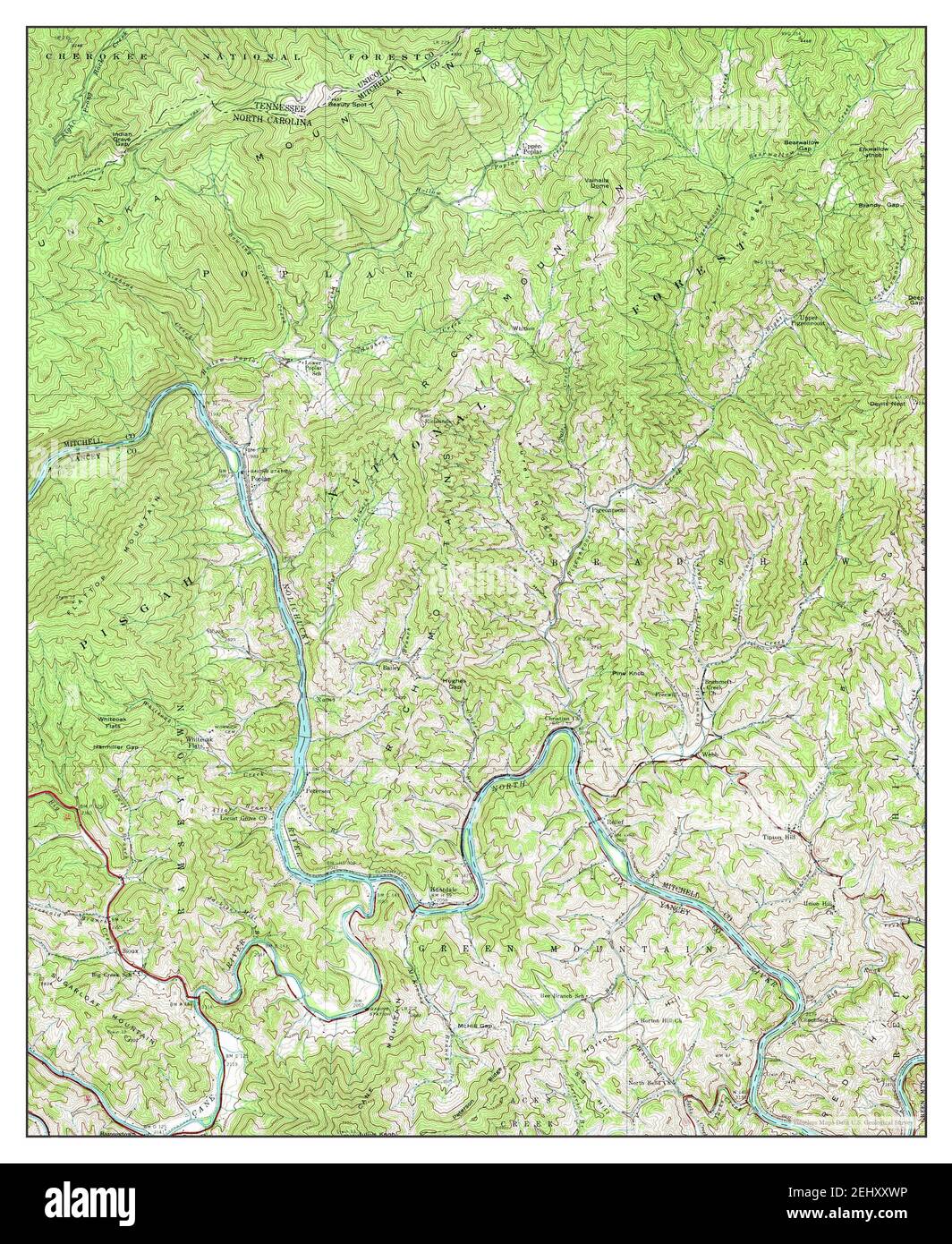 Huntdale, North Carolina, map 1939, 1:24000, United States of America ...