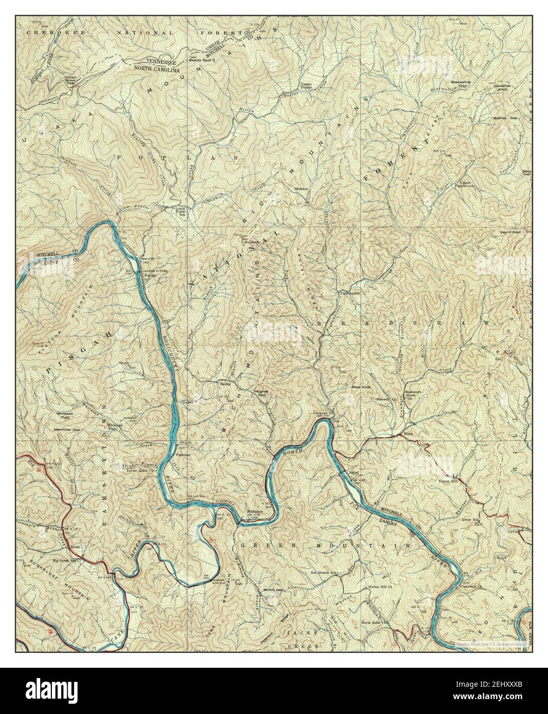Huntdale, North Carolina, map 1939, 1:24000, United States of America ...