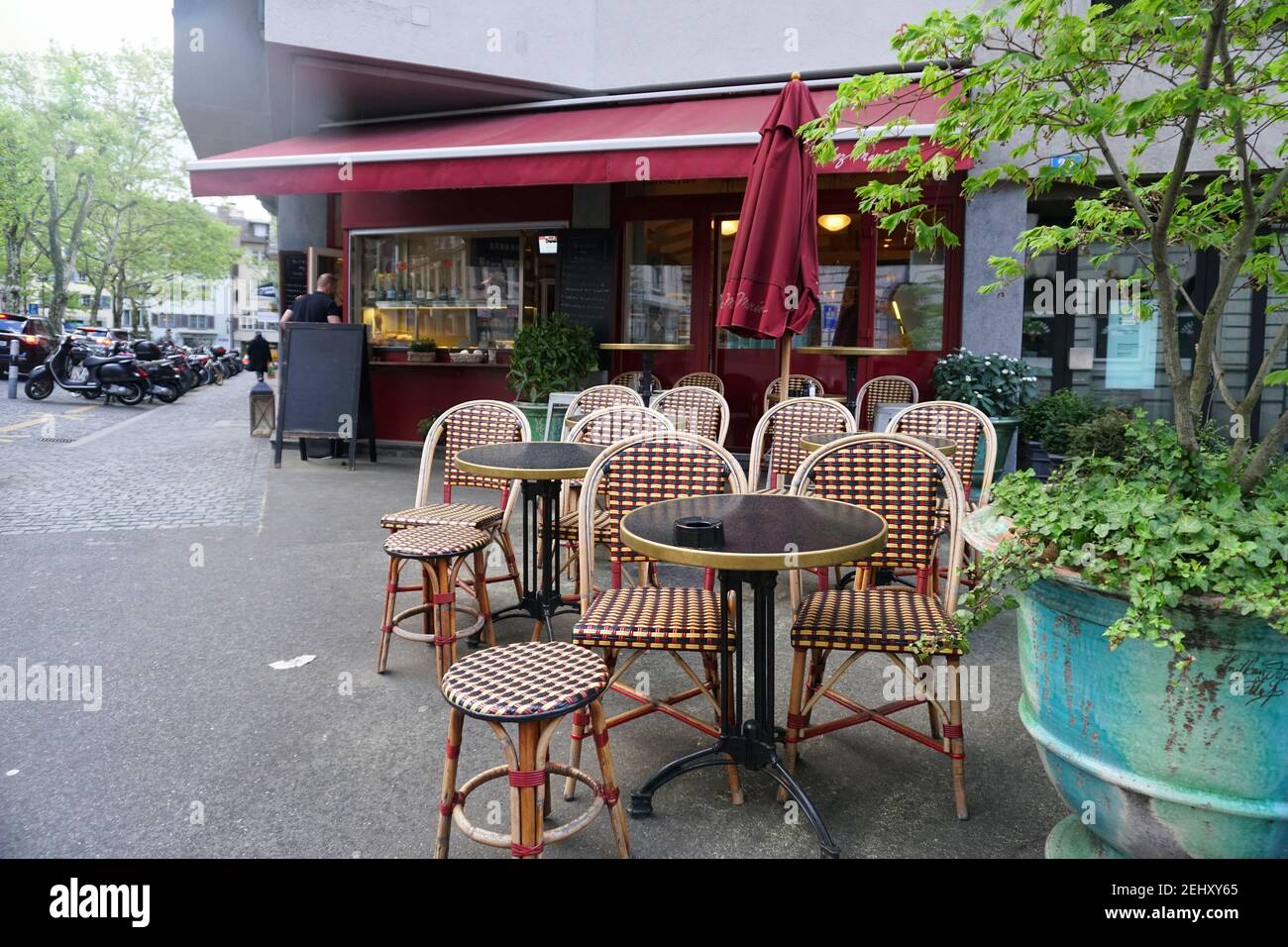 Swiss cafe in Zurich Switzerland Stock Photo Stock Images Stock ...