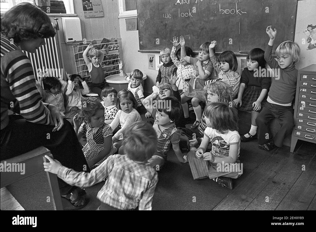 Infant School Reception Class Stock Photo - Alamy