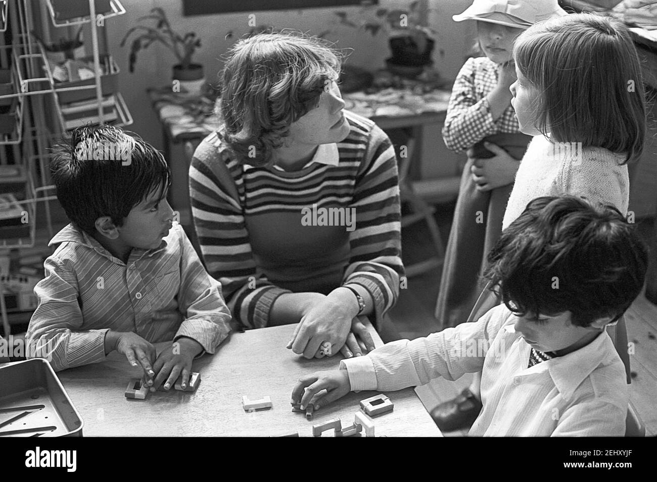 Infant School Reception Class Stock Photo - Alamy